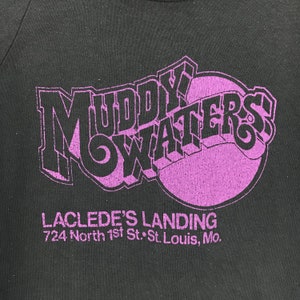 Vintage 80s Muddy Waters Blues Rock Jazz Rare Legend Music Fan Band ...
