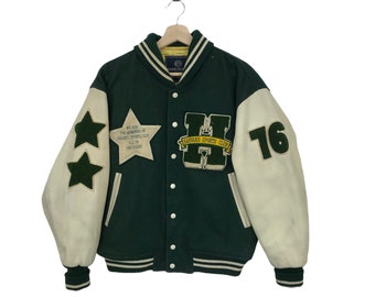 Vintage y2k West Virginia university varsity jacket - munimoro.gob.pe