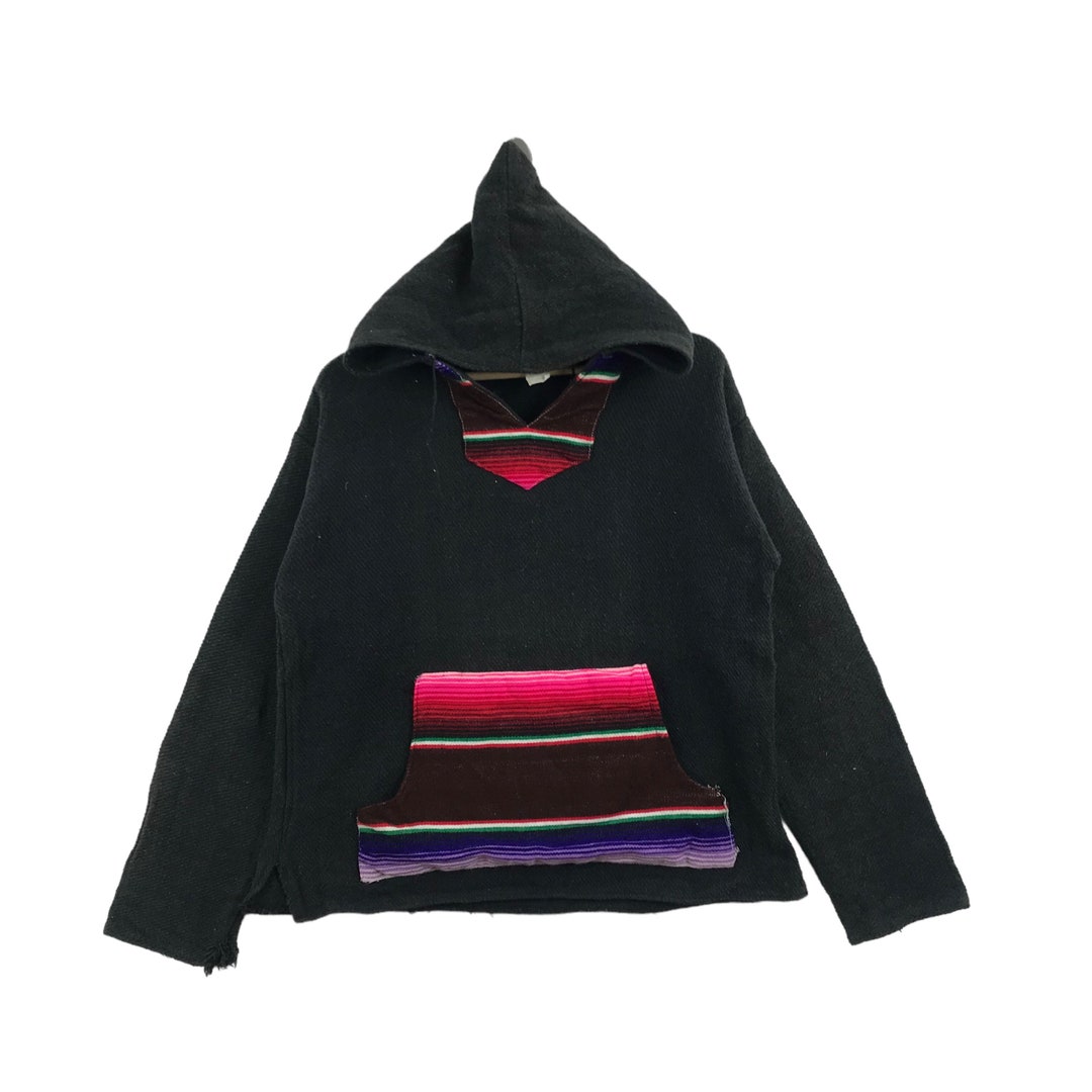 Vintage Baja Maxican Navajo Jacket Native Colourful Nice Design Vintage ...