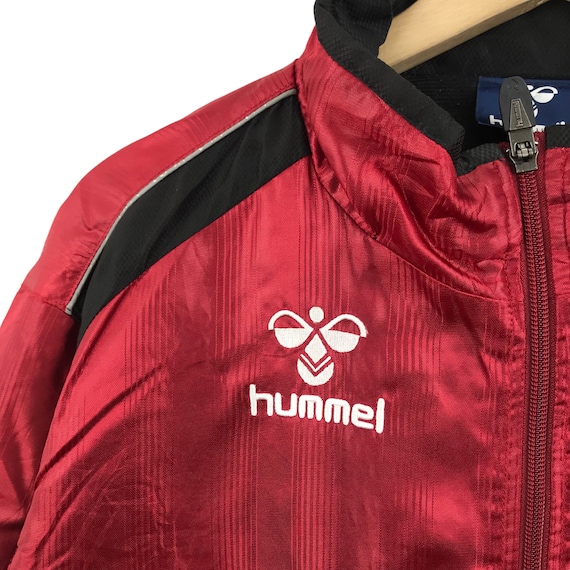 Vintage HUMMEL Track Jacket Side Tape Logo Vintage Cl… - Gem