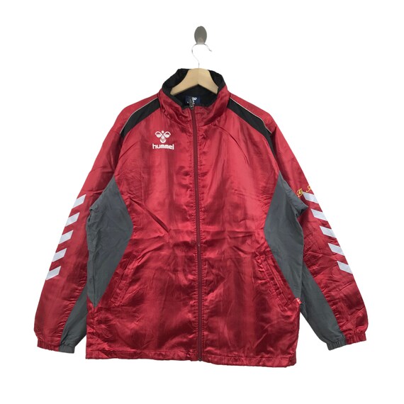 Vintage HUMMEL Track Jacket Side Tape Logo Vintage Cl… - Gem