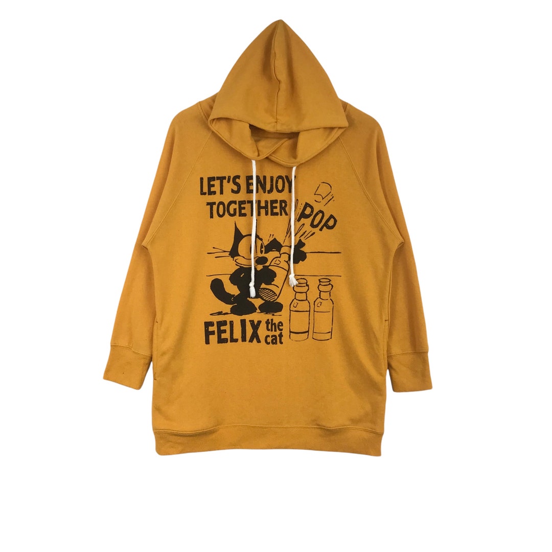 FELIX the Cat Hoodies Cartoon Charecter Movie Pullover Jumper Cartoon ...