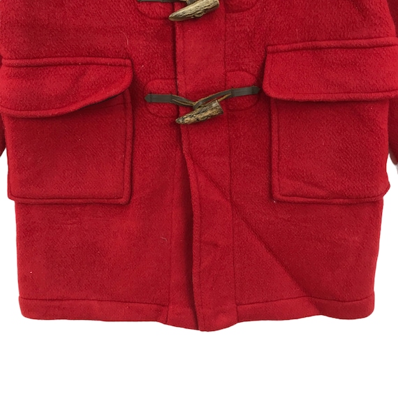 Vintage GLOVERALL Duffle Coat Red Colour Made In Engl… - Gem