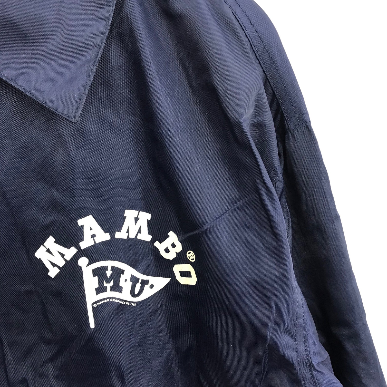 Vintage MAMBO Coach Jacket Art Clothing Big Logo Streetwear Surfing - Etsy