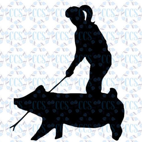 Show Pig SVG Set - Etsy