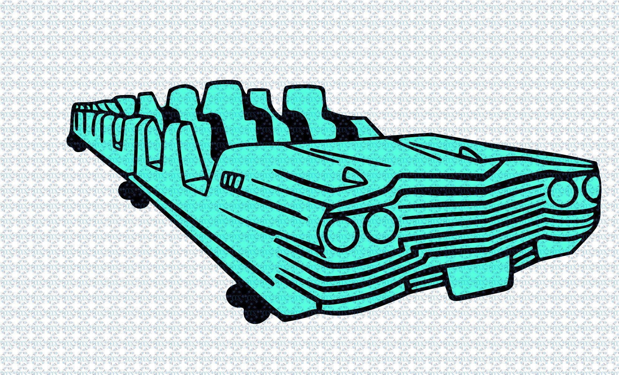 Download / Rollercoaster Svg /rock N Roll /theme Park Ride - Etsy