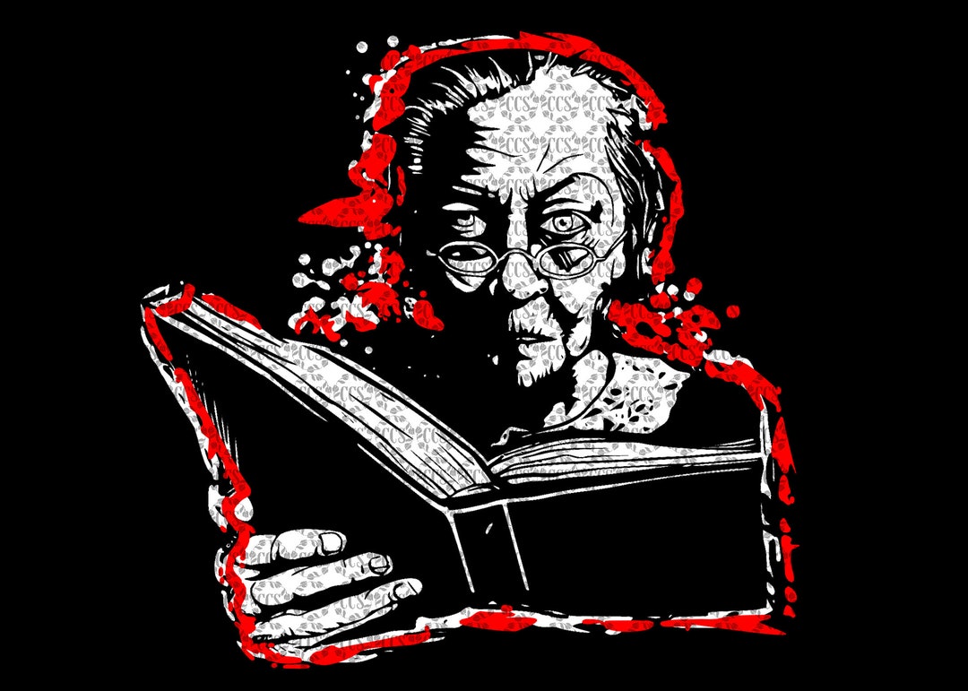 Download HHN Storyteller SVG, Old Woman - Etsy