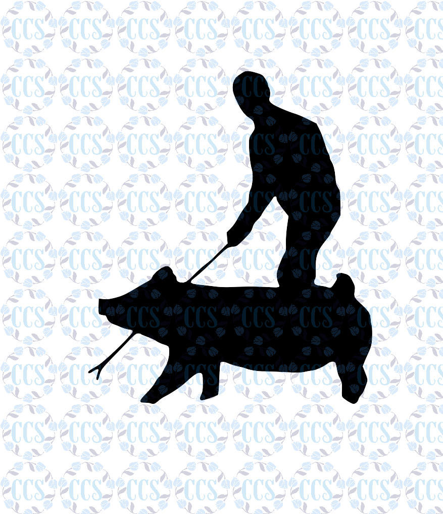 Download/ Pig Show Boy, SVG, Pig , Show Pig, SVG, PNG, Jpg Use for T ...