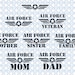 Download Air Force Family SVG / ASAF Ranks / Logos - Etsy