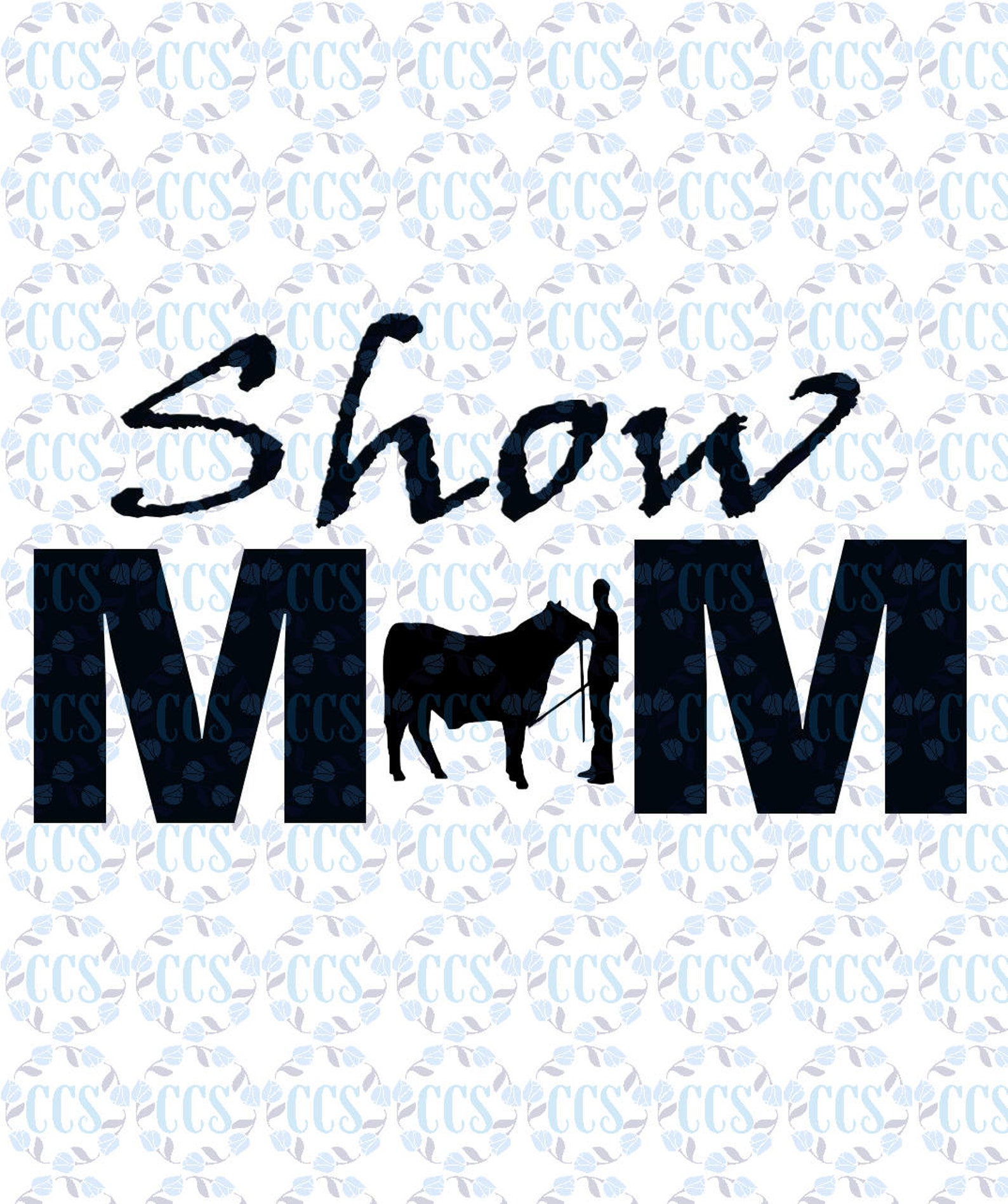 Download Show Cow Mom SVG Livestock Svg - Etsy