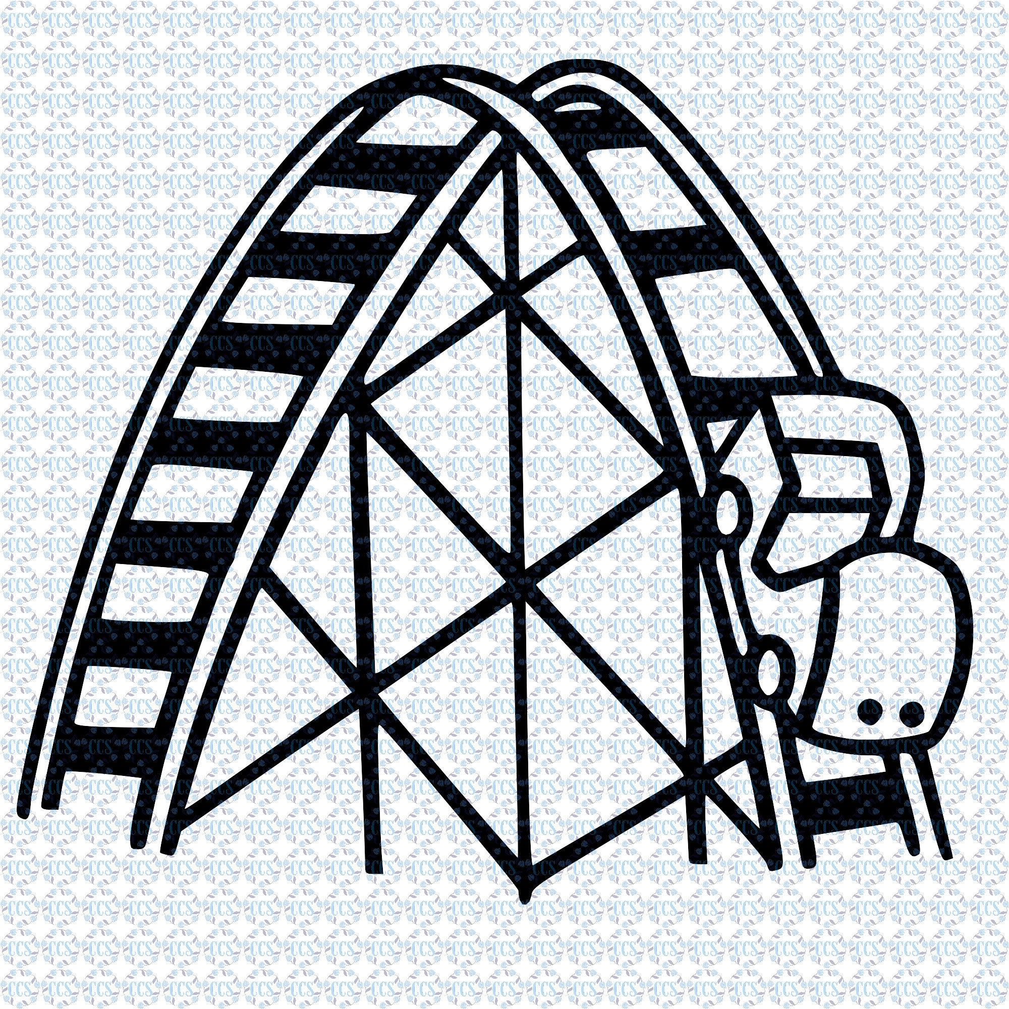 Download Theme Park Ride Svg / Rollercoaster - Etsy Canada