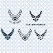 Download Air Force Family SVG / ASAF Ranks / Logos - Etsy