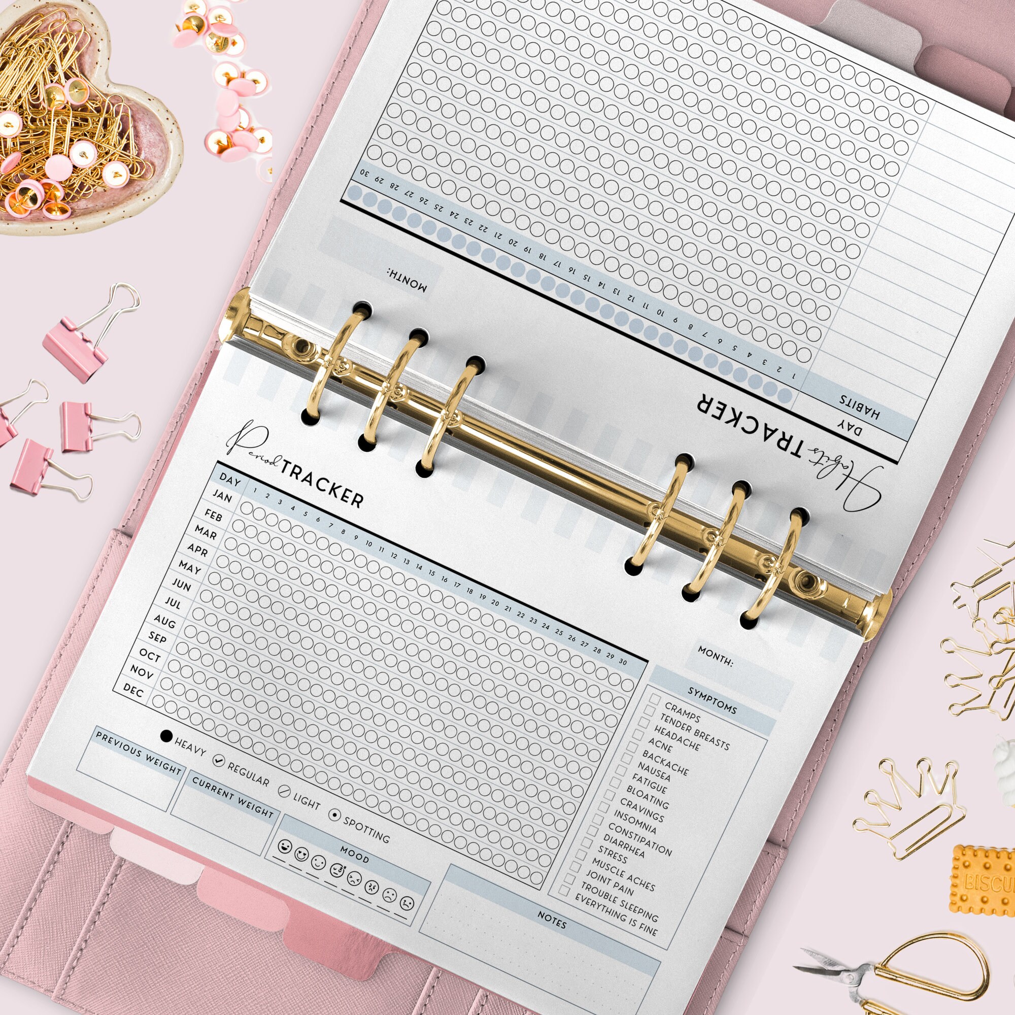 Mini HP, Planner Essentials, Planner Bundle, Daily Planner, Weekly ...