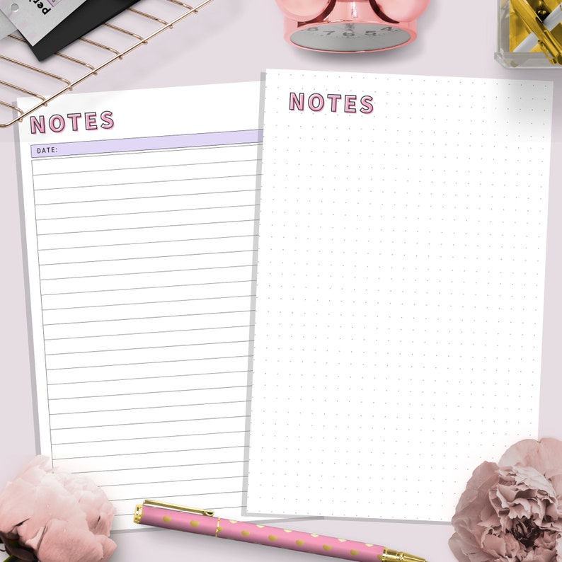 Half Letter, Student Planner Printable , Study Planner, School Planner ...