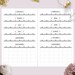 Live Stream Planner, Live Streaming Planner, Streamer Planner, Stream ...