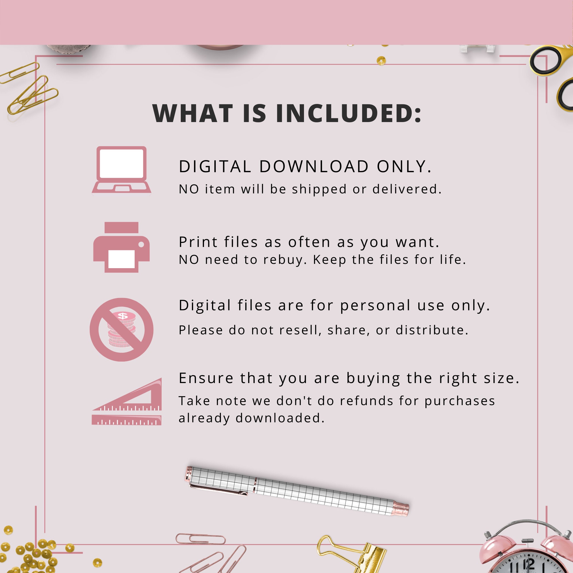 A6, Student Planner Printable , Study Planner, School Planner, College ...