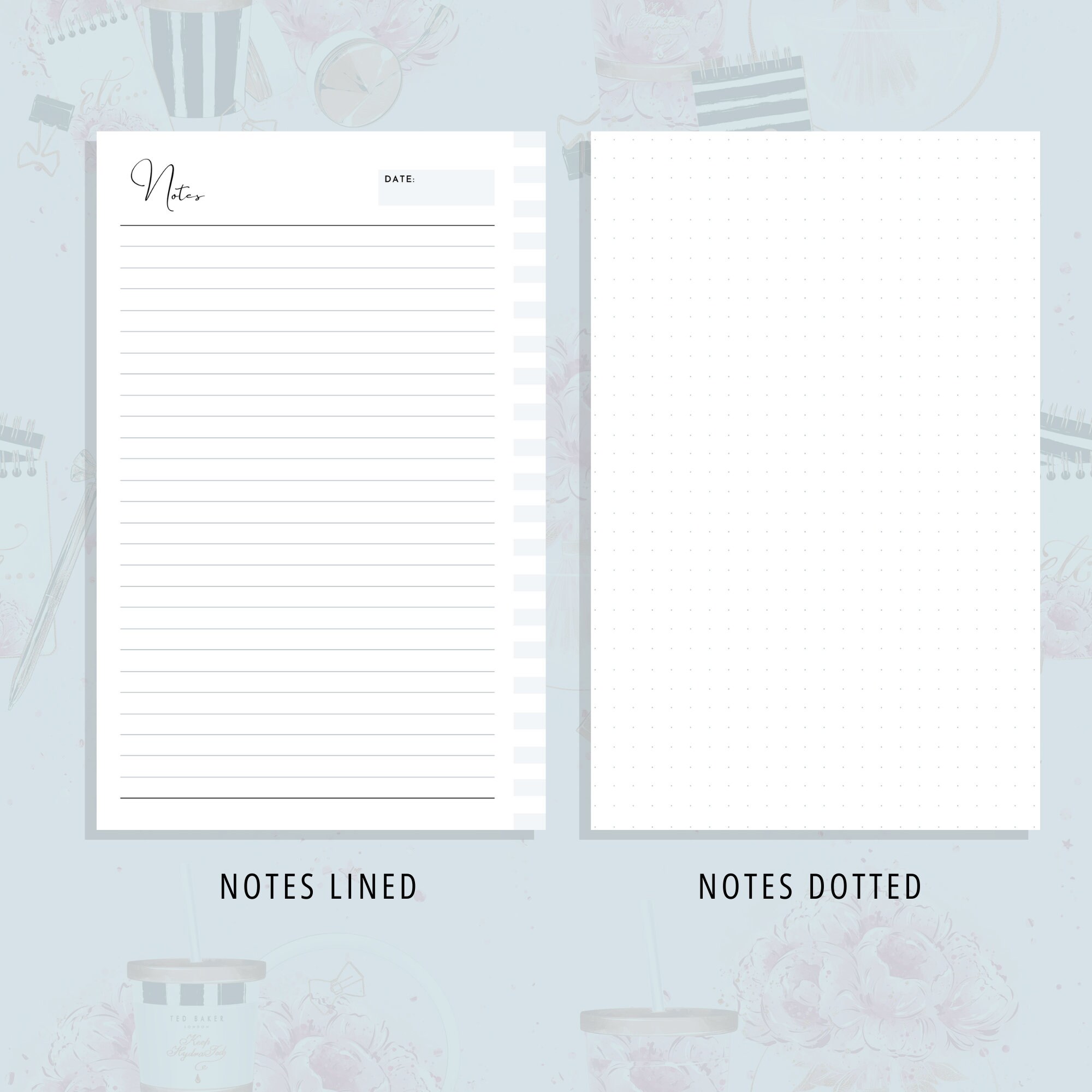 Mini HP Planner Essentials Planner Bundle Daily Planner - Etsy