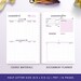 Half Letter, Student Planner Printable , Study Planner, School Planner ...