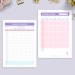 Cute Student Planner, Study Planner for College, School Planner ...