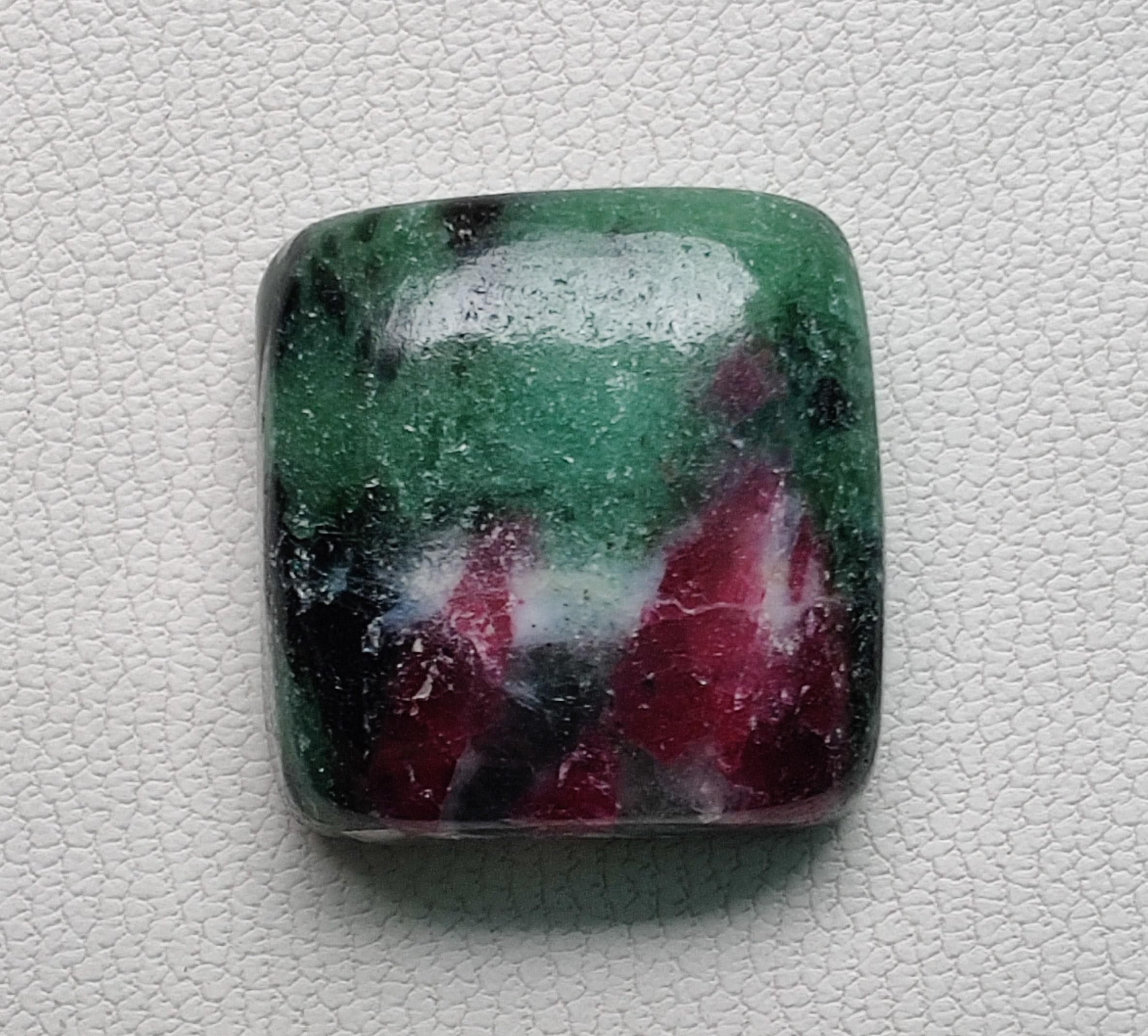 Amazing Natural Ruby Zoisite Cabochon Semi Precious Ruby | Etsy