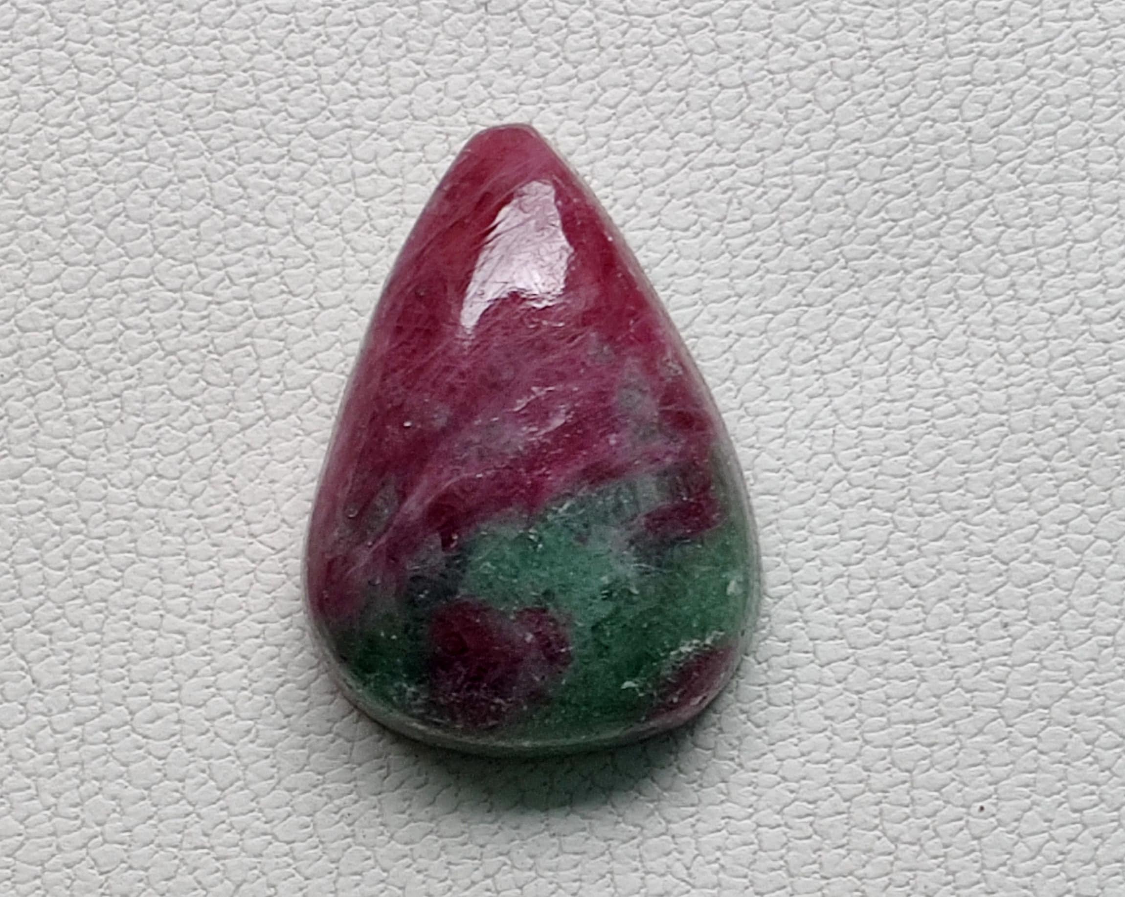 Amazing Natural Ruby Zoisite Cabochon, Semi Precious Ruby Zoisite ...