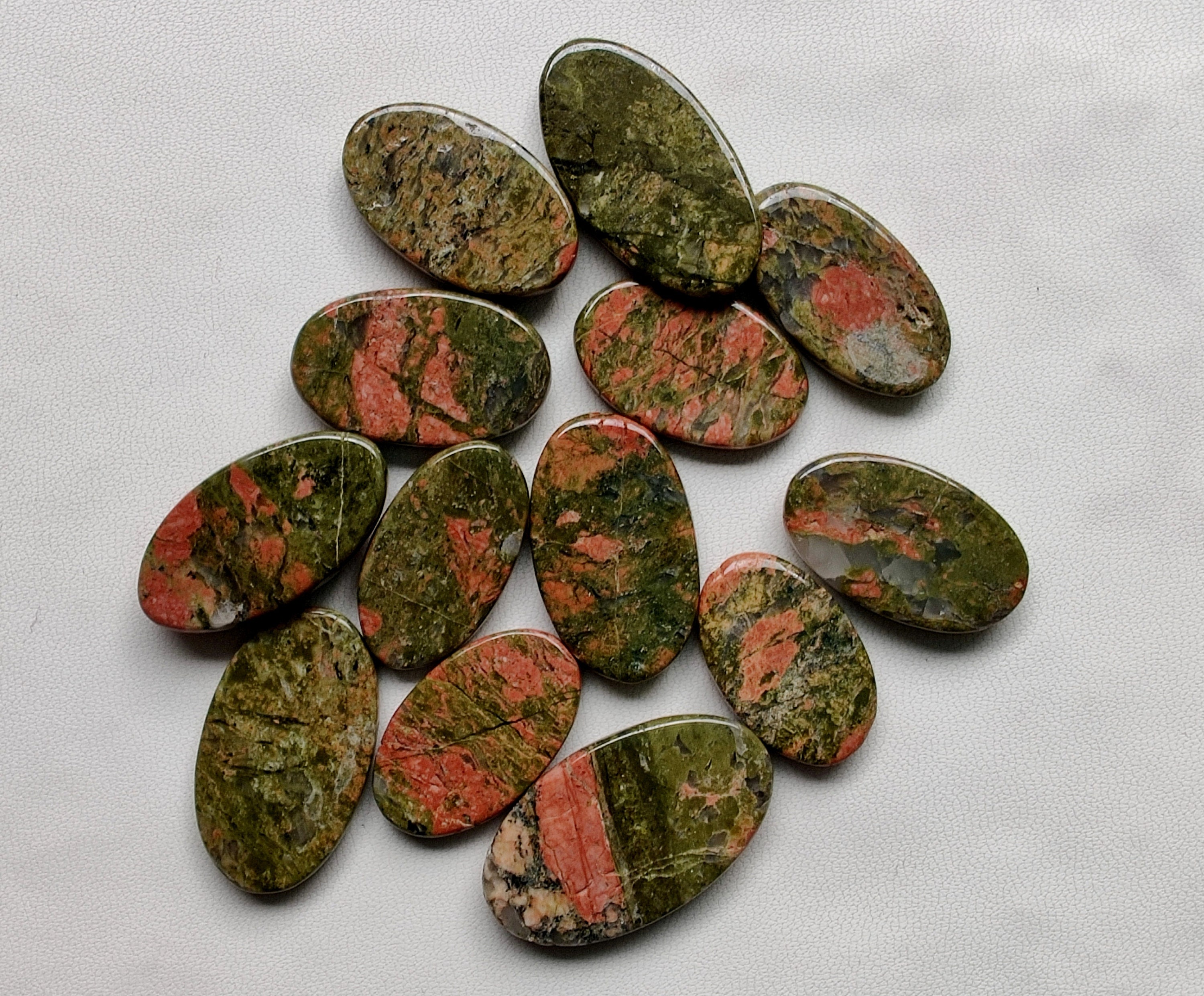 Brilliant Natural Unakite Jasper Handmade Stone, Jasper Gemstone ...