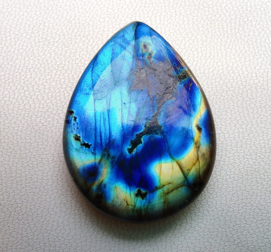 Big Beautiful Rare Multi Fire Labradorite Cabochon, Labradorite Pendant ...