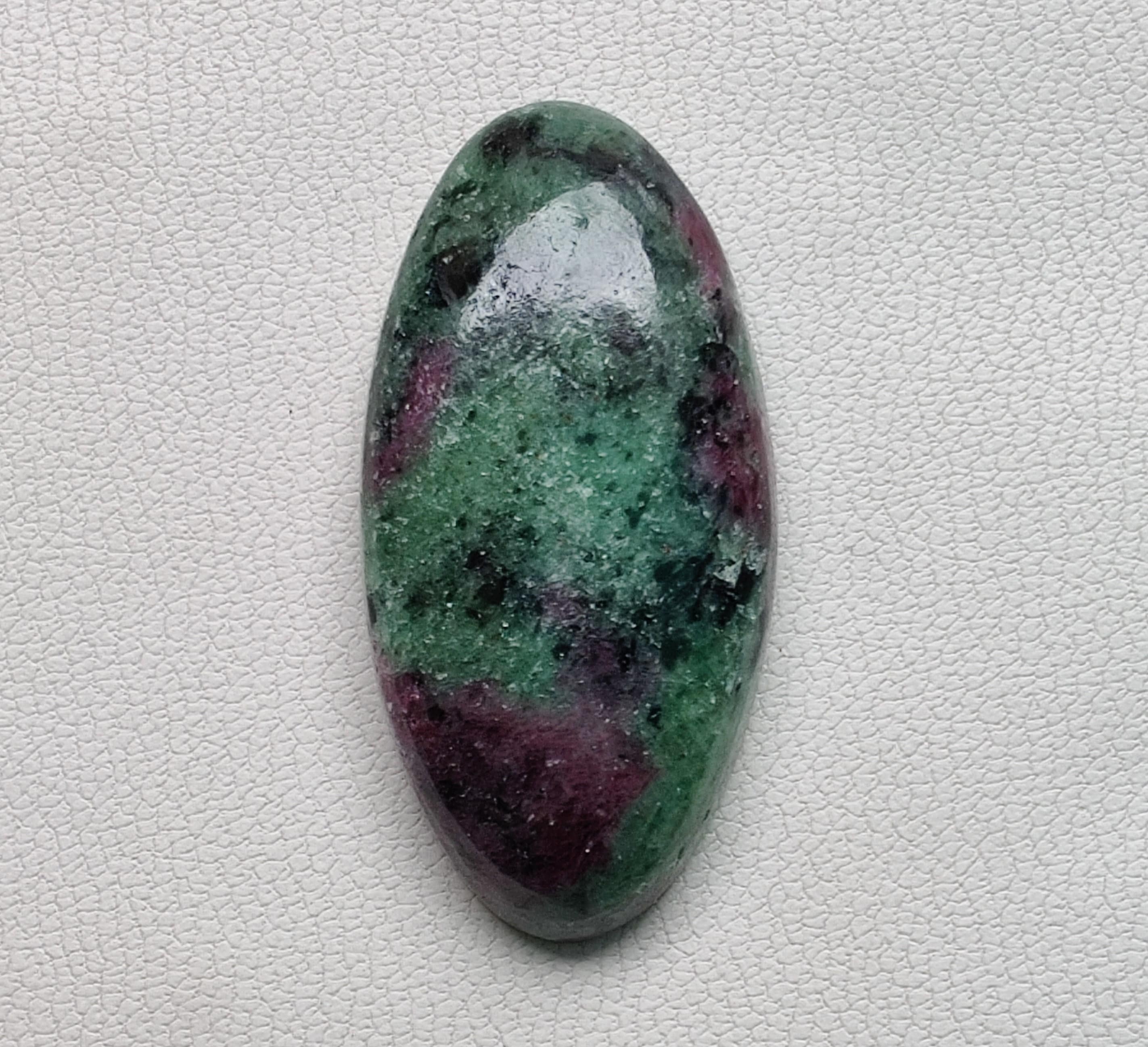 Amazing Natural Ruby Zoisite Cabochon, Semi Precious Ruby Zoisite ...