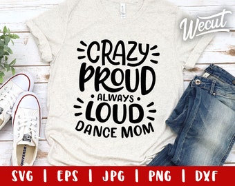 Crazy Loud Always Proud - Etsy