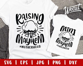 Raising Mayhem Svg - Etsy