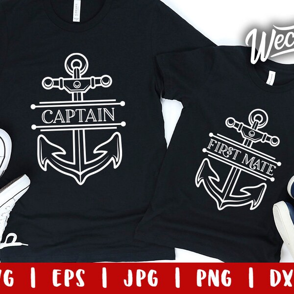 Captain First Mate - Etsy