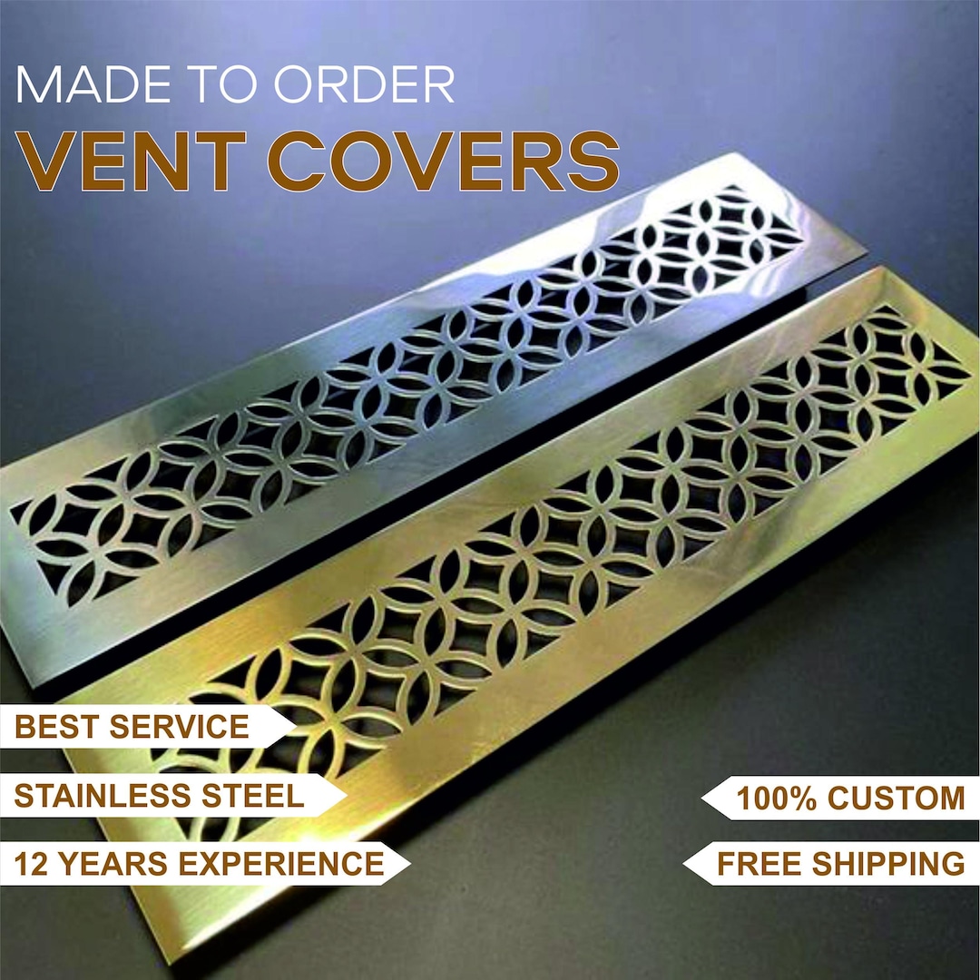 Custom Vent Cover, Decorative Vent, Hvac Vent Cover, Return Air Vent ...