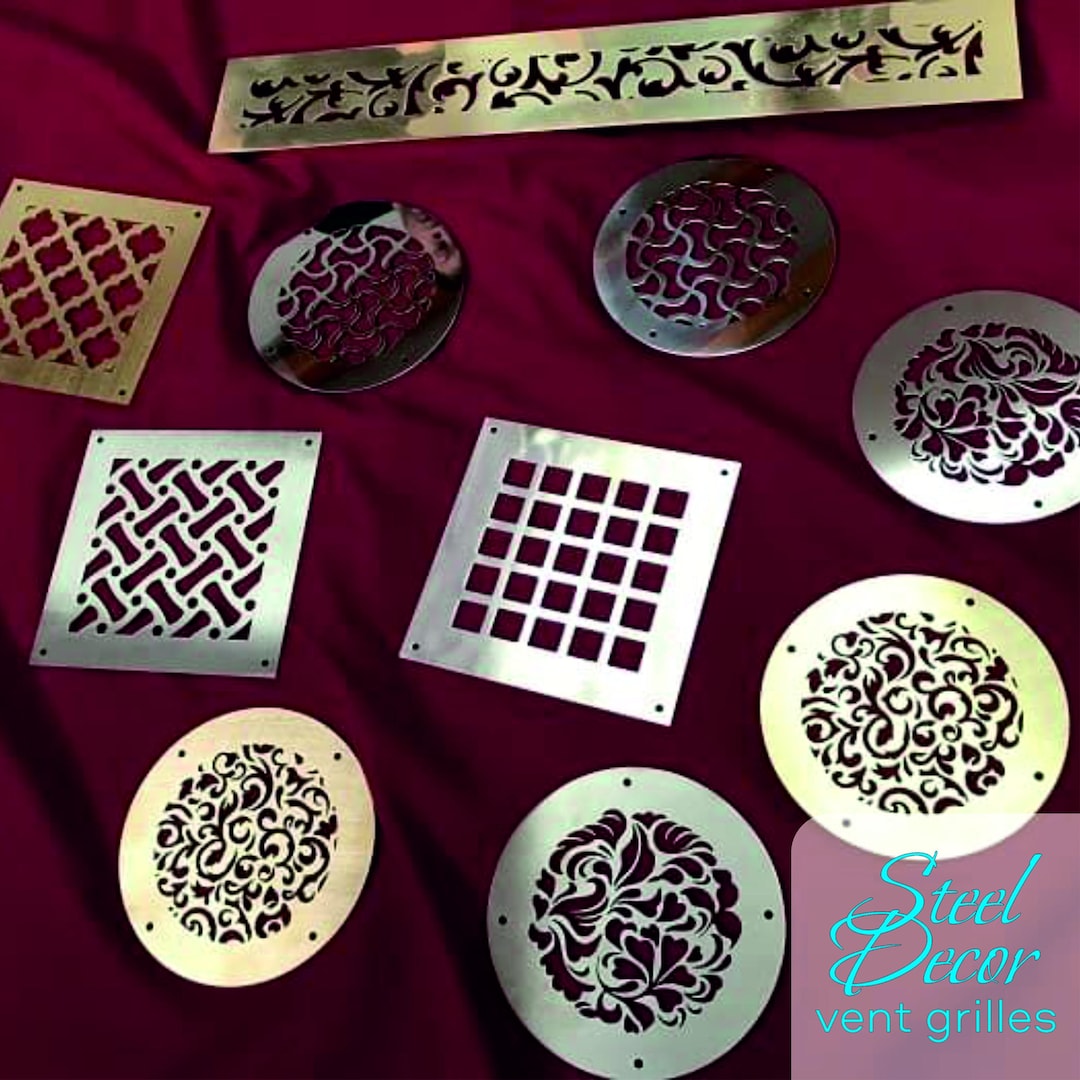 Custom Vent Cover, Decorative Vent, Hvac Vent Cover, Return Air Vent ...