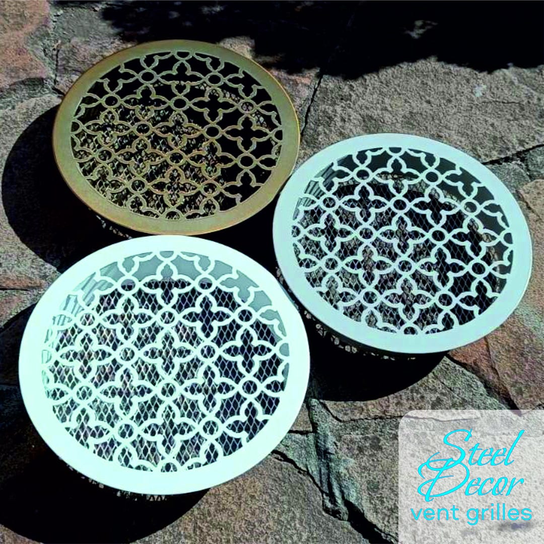 Personalized Metal Air Grilles Custom Design Custom Metal Air Flow ...