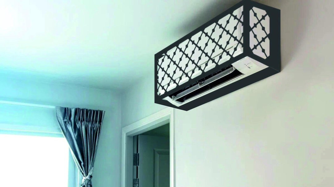 Decorative Air Conditioner Cover for Indoor Unit, Metal Laser Cut ...