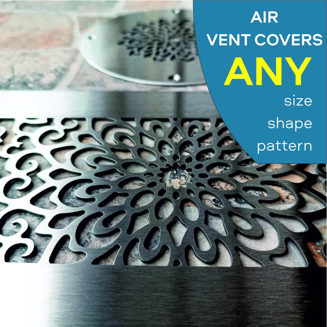 Steel Air Grilles Custom Size - Designed Metal Air Flow Panels ...