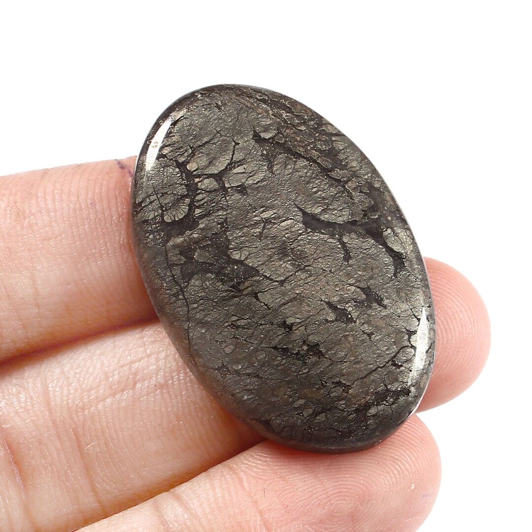 Rare Quality 100% Natural Marcasite Smooth Oval Gemstone Size 37x24x6 ...