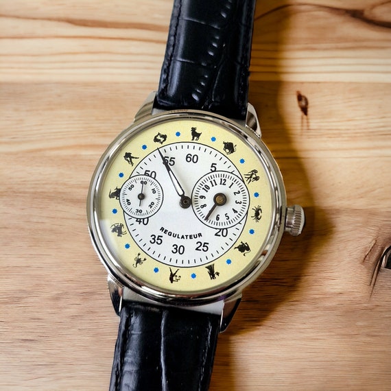 Soviet Molnia Regulator rare mechanical watch MOLNIJA… - Gem