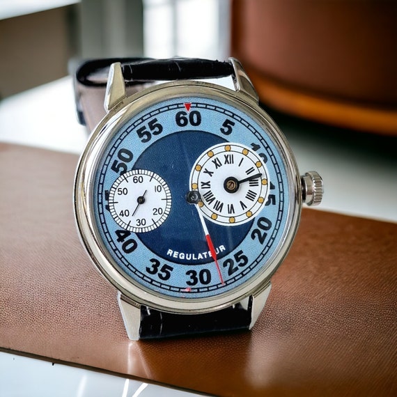 Soviet Molnia Regulator rare mechanical watch MOLNIJA… - Gem