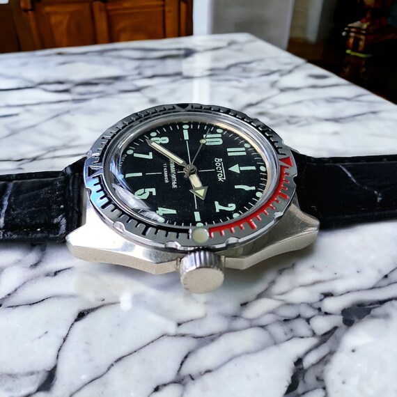 Soviet original Mechanical USSR mens Diving watch VOS… - Gem