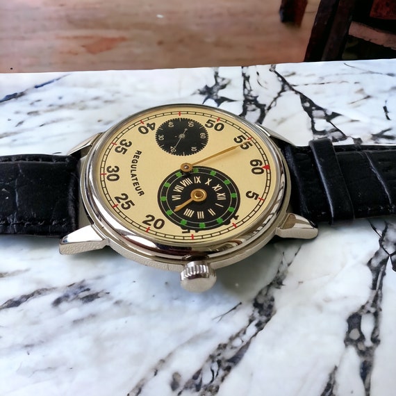Soviet Molnia Regulator rare mechanical watch MOLNIJA… - Gem