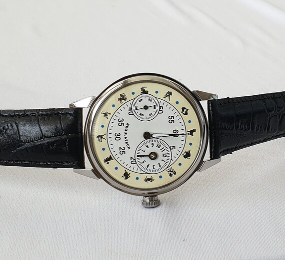 Soviet Molnia Regulator rare mechanical watch MOLNIJA… - Gem