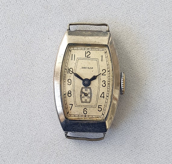 Soviet vintage Mechanical USSR watch ZVEZDA Star 1955 - Gem