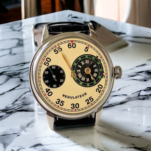 Soviet Molnia Regulator rare mechanical watch MOLNIJA… - Gem
