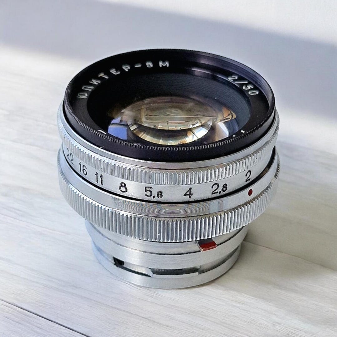 Soviet Original Lens Jupiter 8m 2/53 Mount CONTAX for Kiev, 2,3,4 ...