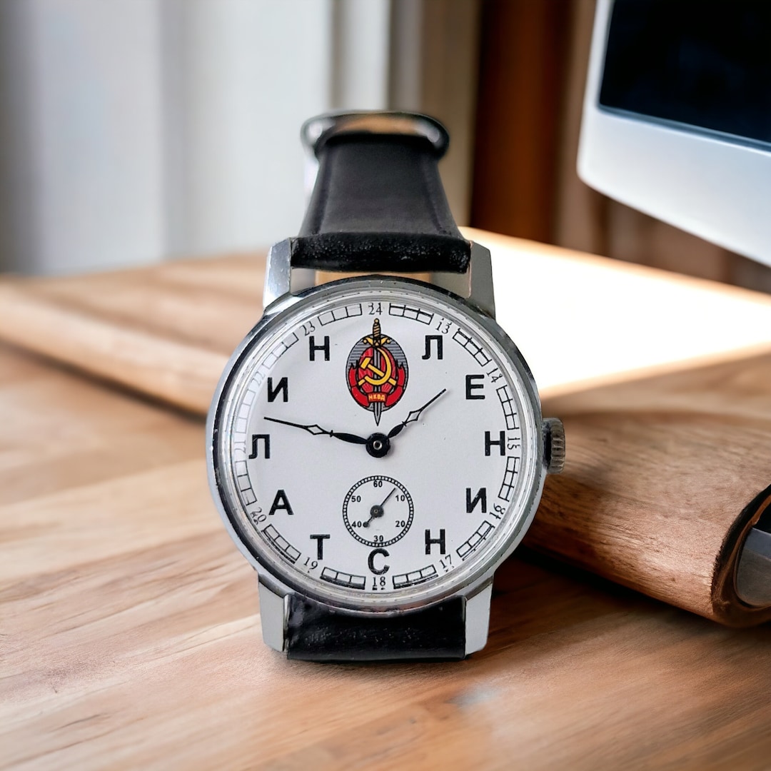 Soviet Mechanical Mens Watch POBEDA Stalin Lenin ZIM - Etsy UK