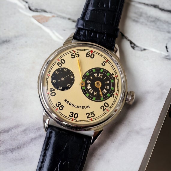 Soviet Molnia Regulator rare mechanical watch MOLNIJA… - Gem
