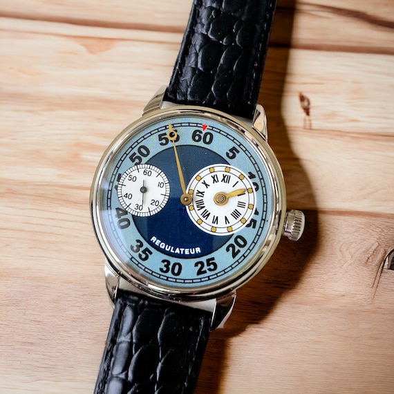 Soviet Molnia Regulator rare mechanical watch MOLNIJA… - Gem