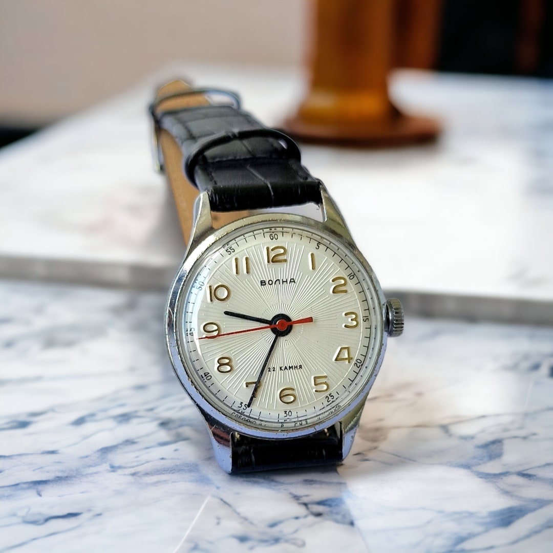 Soviet Original Mechanical USSR Mens Watch VOLNA Precision Class 22 ...
