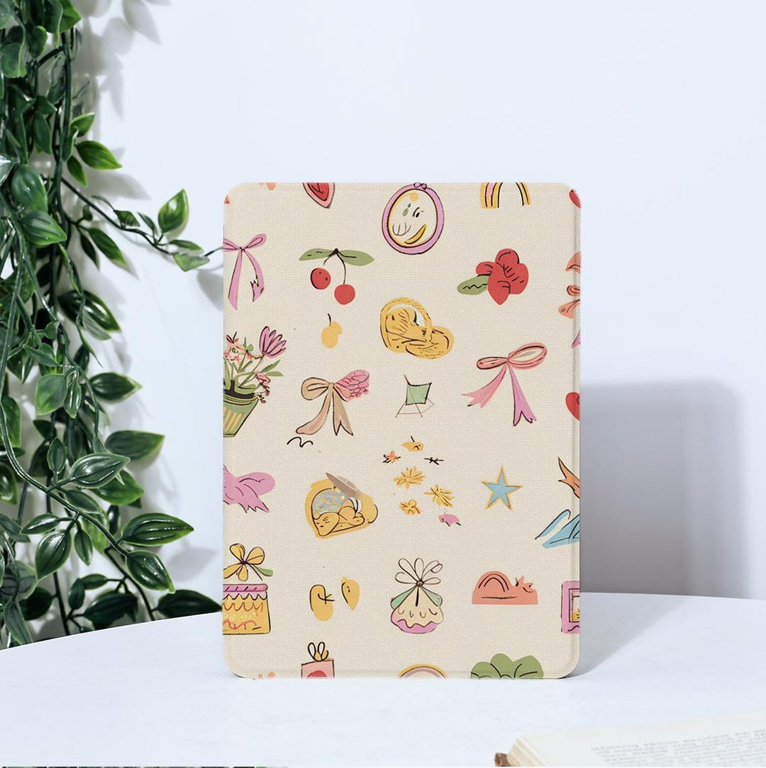 Cute Bow Cherry Kindle Case for Paperwhite 1/2/3/4, Kindle 2019/2022 ...